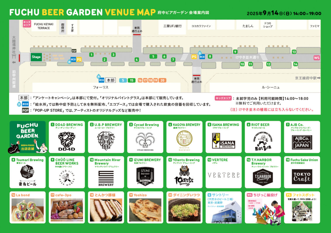 FUCHU BEER GARDEN 2025 | まちづくり府中